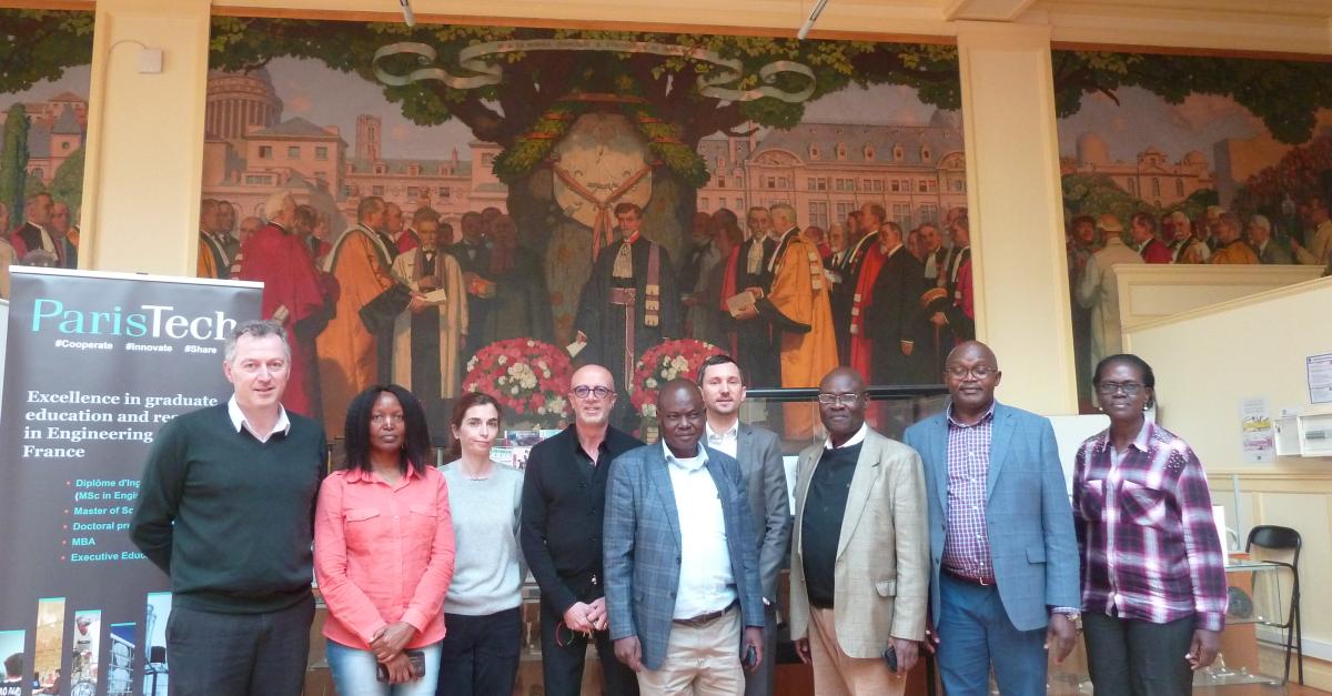 The University of Nairobi visits ParisTech