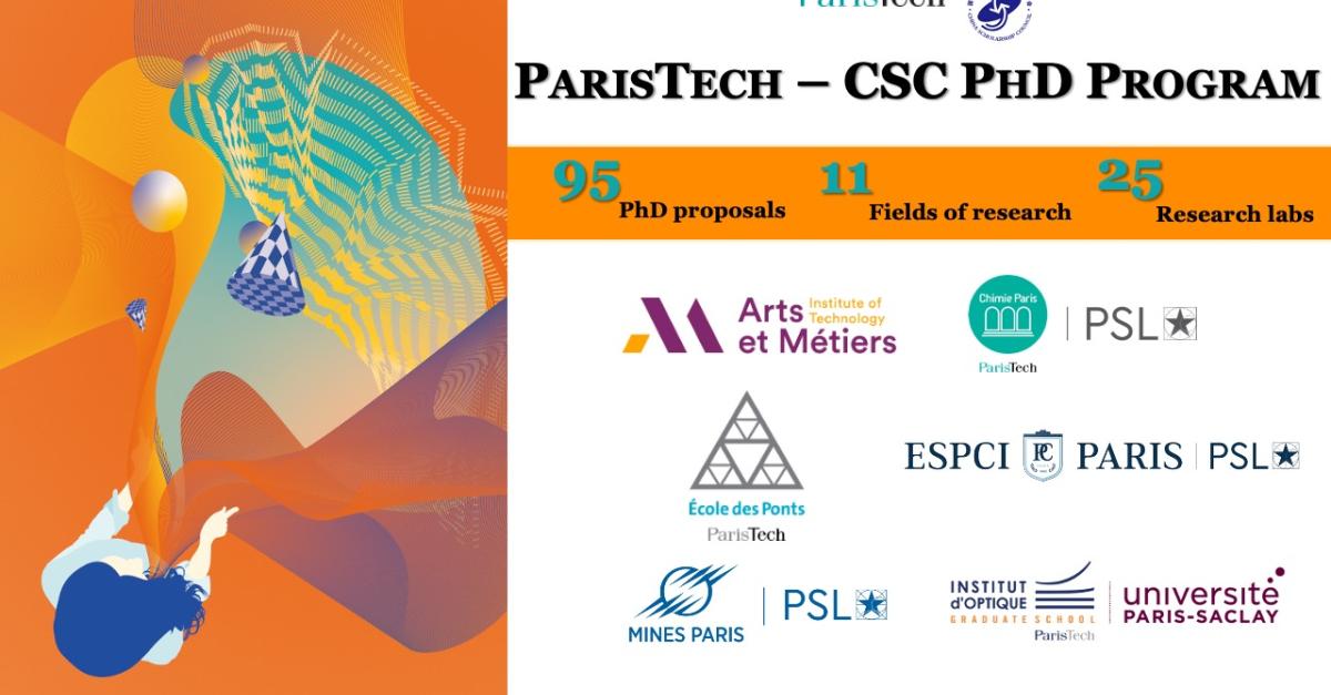 Beginning of the 2023 ParisTech – CSC PhD campaign!