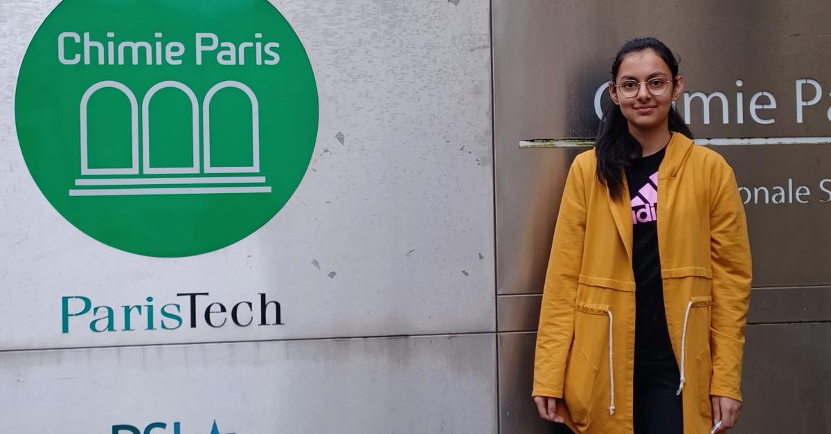 Amima, une collégienne à Chimie ParisTech | ParisTech