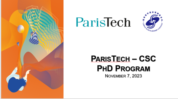 ParisTech - CSC PhD program: how to apply | ParisTech